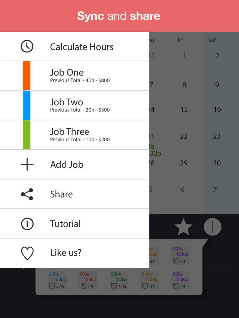 Employee Shift Schedule App