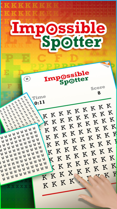 The Impossible Letter Spotter ~ spot the color shade & more addicting ...