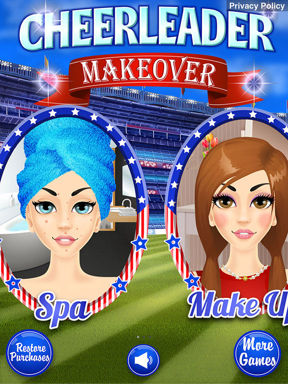 App Shopper Cheerleader Makeover Makeup Dressup And Girl Game Games